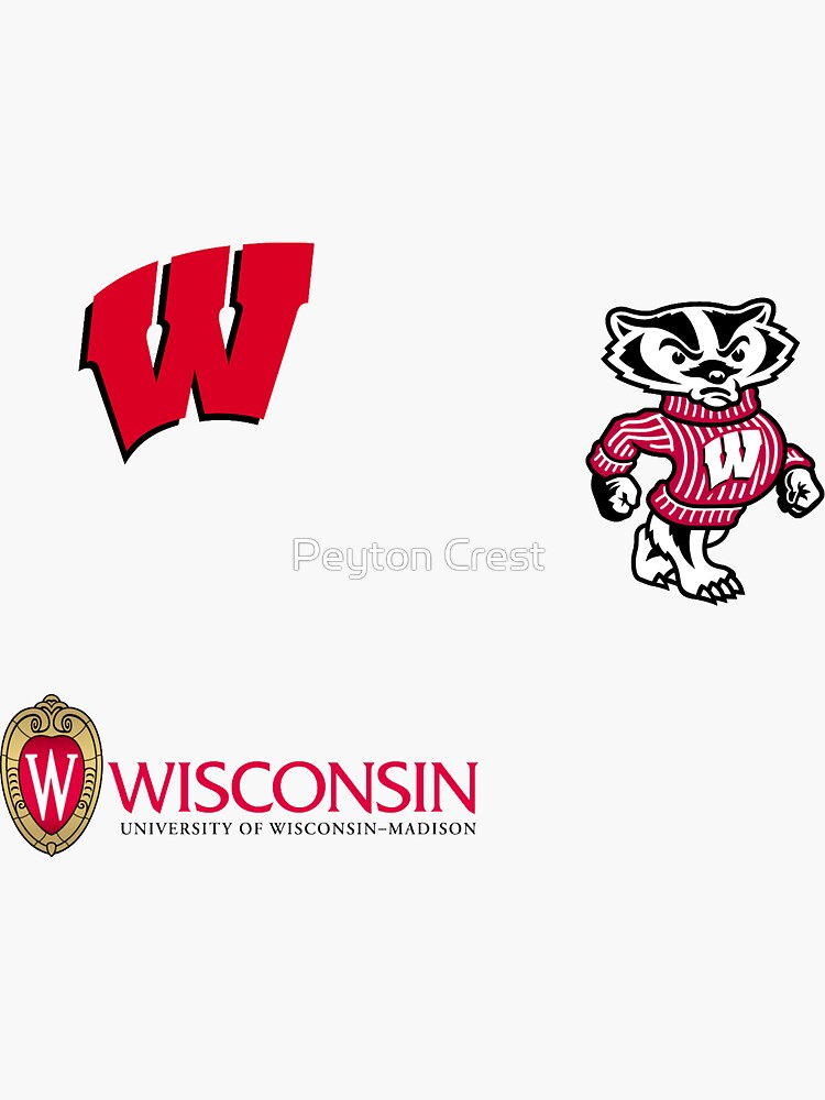 "University of Wisconsin Madison Sticker Pack" Sticker for Sale by ...