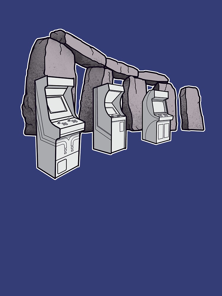 "Arcade Henge" T-shirt for Sale by rubyred | Redbubble | arcade t ...