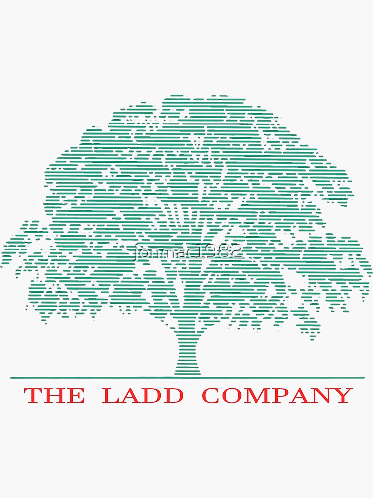"The Ladd Company" Sticker for Sale by jonmac1982 | Redbubble