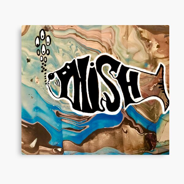 "Phish Logo " Canvas Print for Sale by jestabro | Redbubble