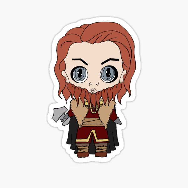 "Thor" Sticker for Sale by thehistorygirl | Redbubble