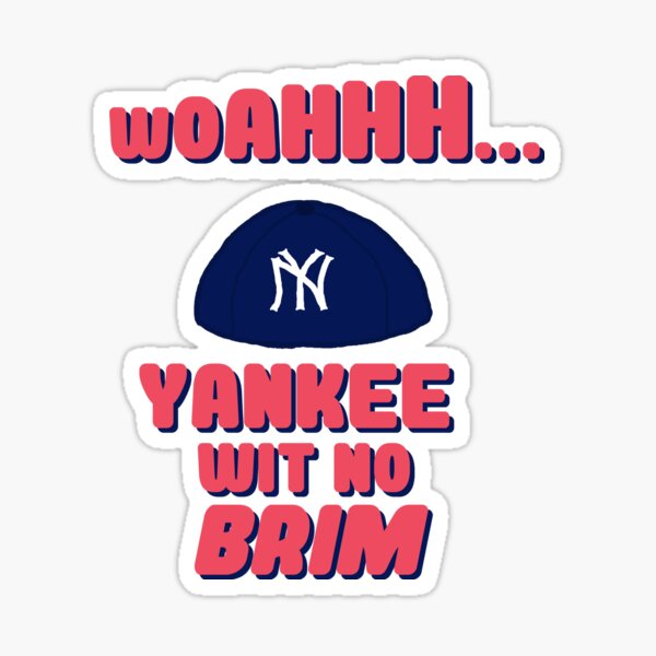 No Brim Stickers | Redbubble