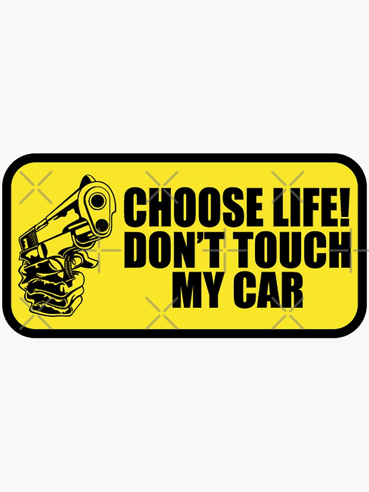 "Choose Life Sticker" Sticker by Sarged | Redbubble
