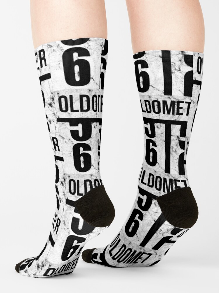 "65 Oldometer 65th Birthday Gift Idea" Socks for Sale by haselshirt ...