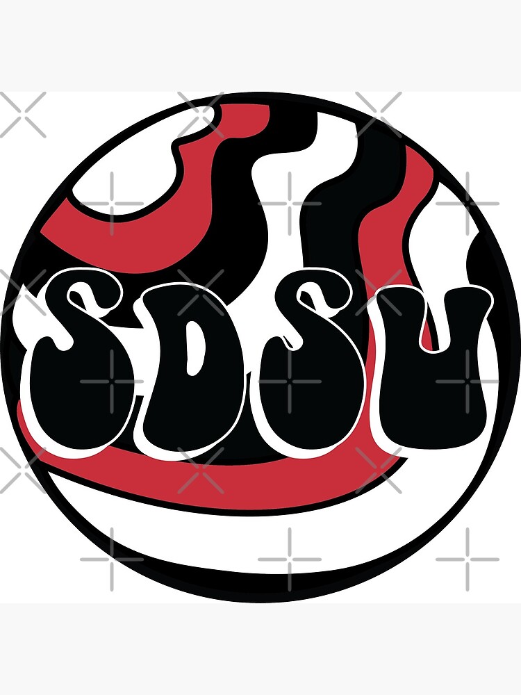 "SDSU San Diego State University" Canvas Print for Sale by coletteburd ...