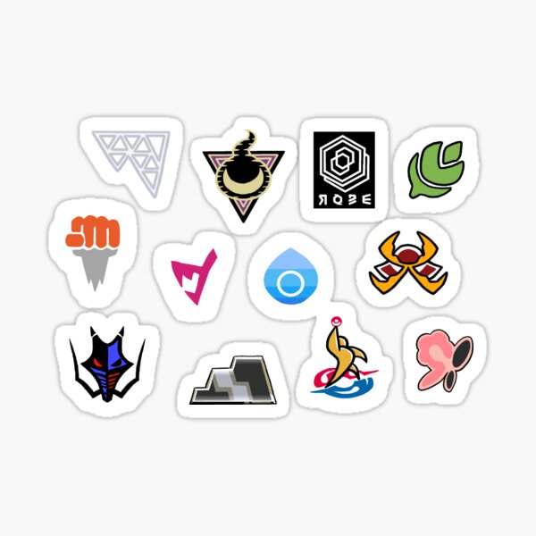 "SwSh Symbols" Sticker for Sale by Jomadis | Redbubble