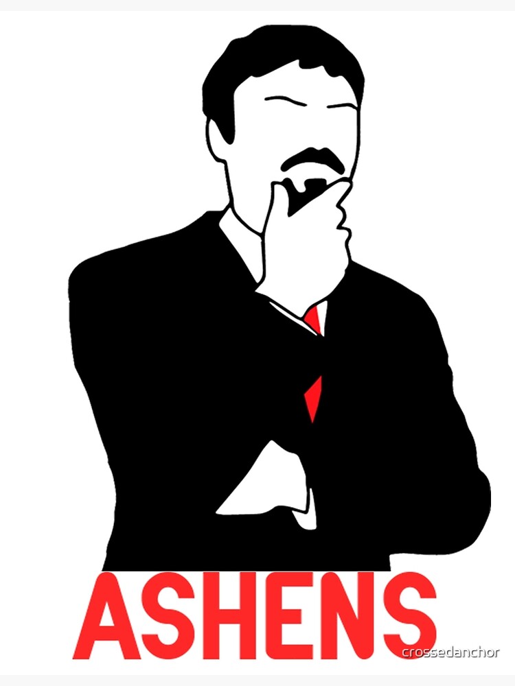 "Ashens Logo" Art Print for Sale by crossedanchor | Redbubble
