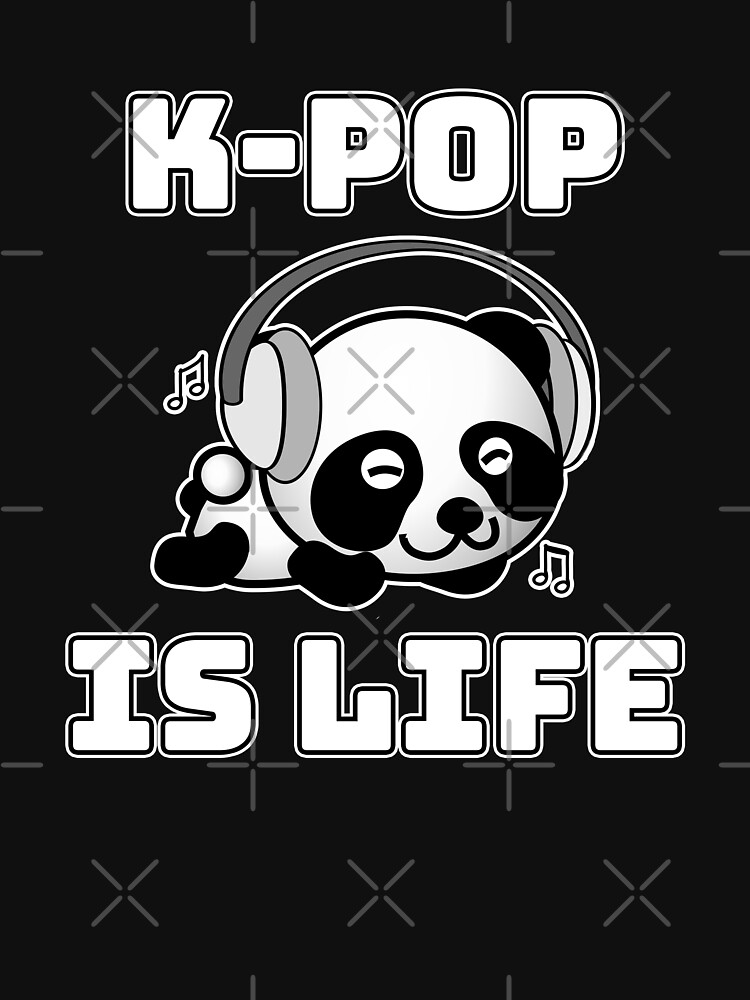 "K-POP IS LIFE" Pullover Hoodie by Luna-May | Redbubble