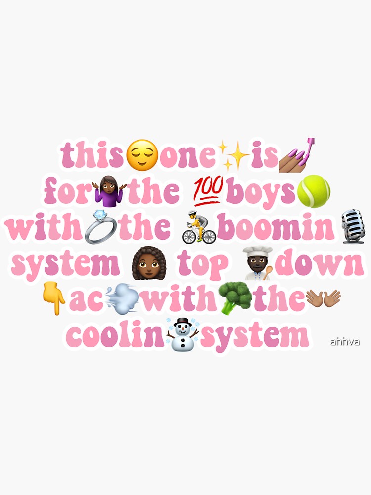 This one's for the boy with the boomin system store