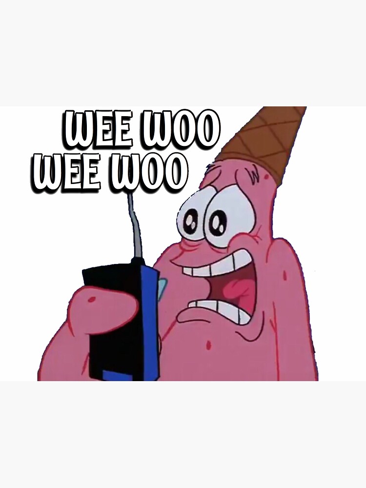 "WEE WOO" Sticker by laurenaolz1nsk1 | Redbubble