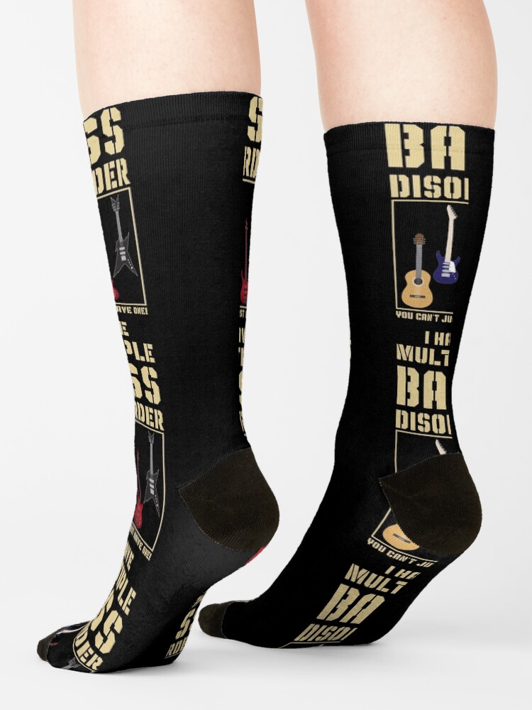 "Bass lover bass guitarist gift bass guitar" Socks for Sale by ...