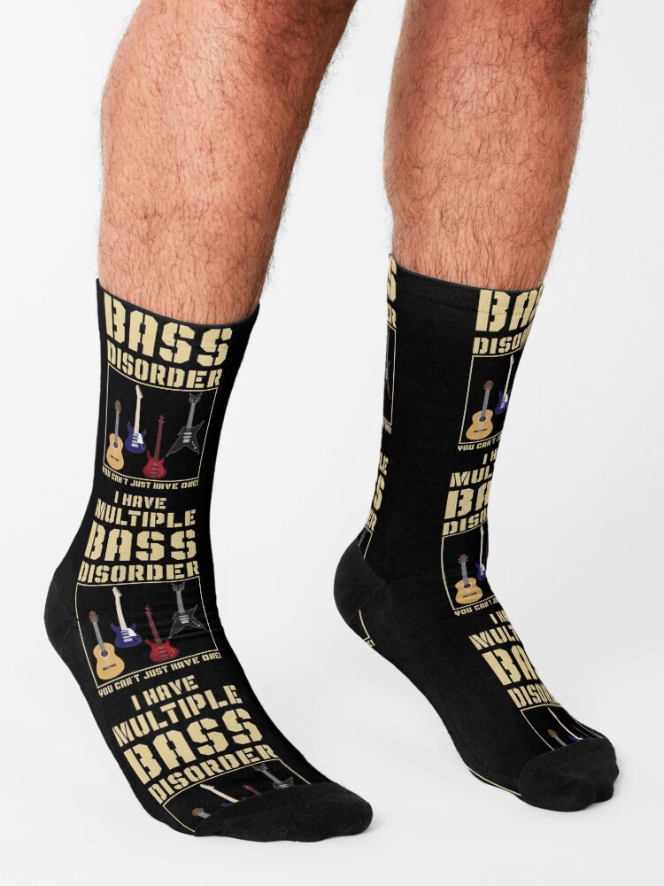 "Bass lover bass guitarist gift bass guitar" Socks for Sale by ...