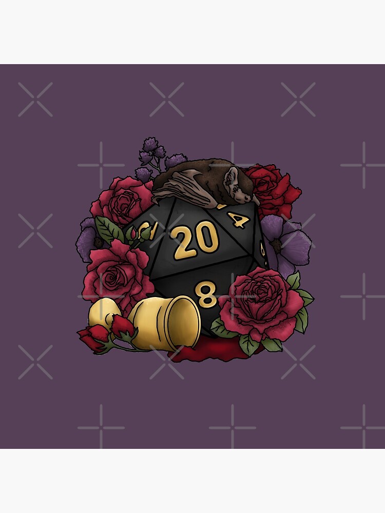 "Vampire D20 Tabletop RPG Gaming Dice" Pin for Sale by SweetDelilahs ...