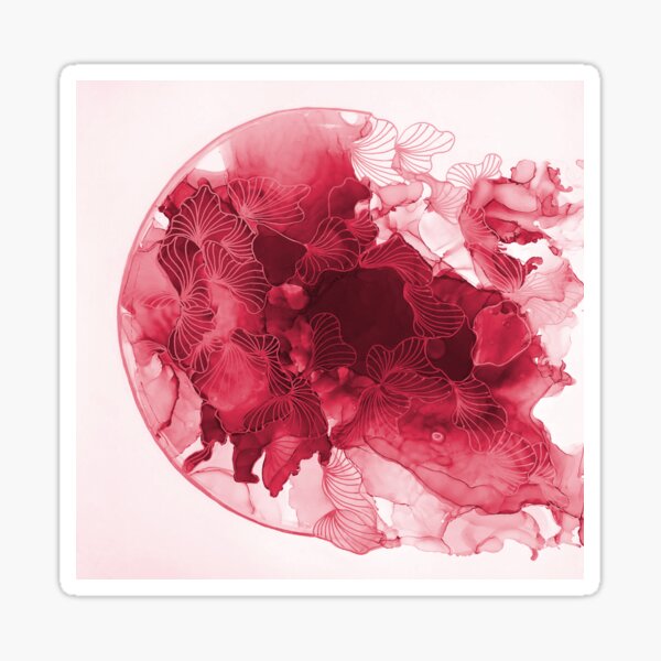 "Fire emerging" Sticker by lgardine1 | Redbubble