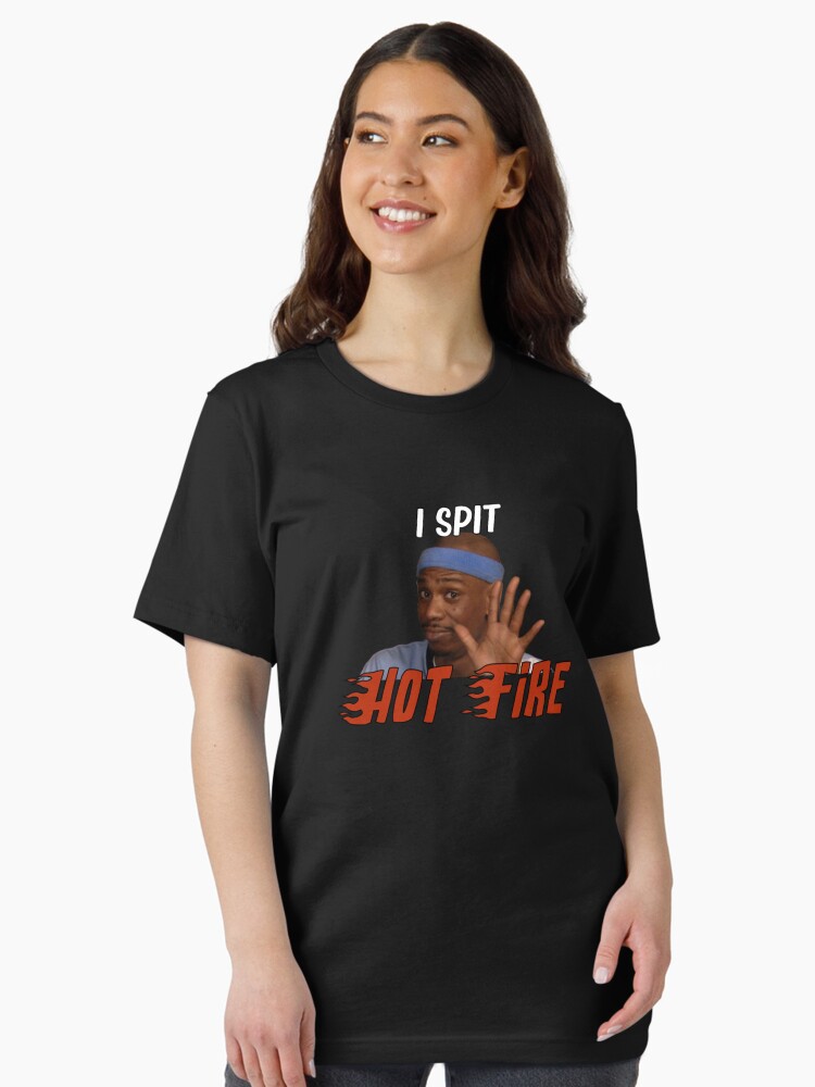 "Dylan 'I Spit Hot Fire' (Dave Chappelle)" Essential T-Shirt for Sale ...