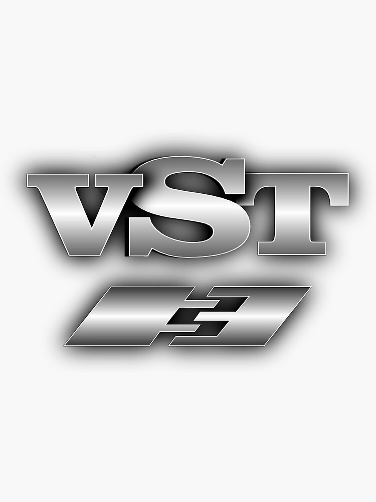 "Silver VST " Sticker for Sale by kashamo | Redbubble
