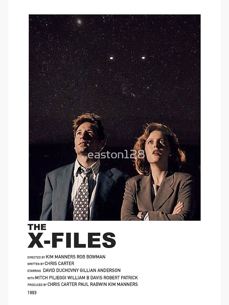 "The X-Files Poster " Art Print for Sale by easton128 | Redbubble