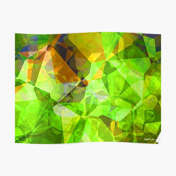 "Abstract Polygons 22" Poster by TravelPhotoArt | Redbubble