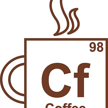 "Coffee Element" Sticker for Sale by OffensiveFun | Redbubble