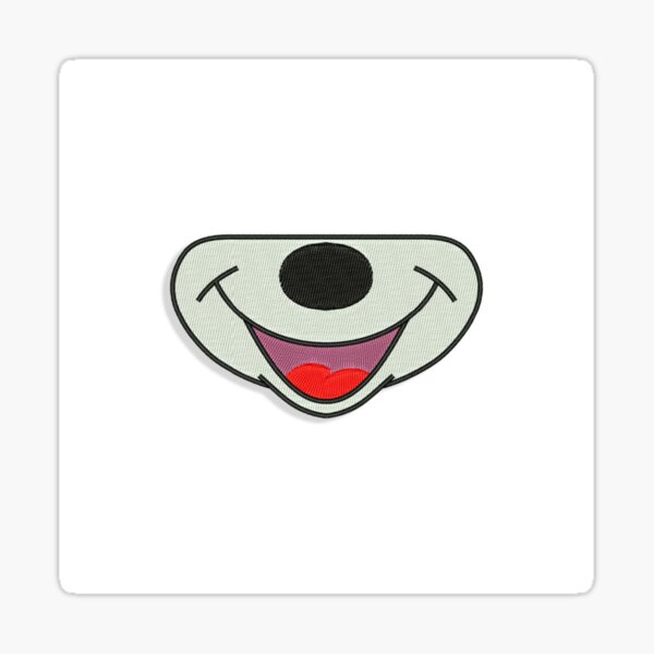 "Mickey Smile " Sticker by TheUnf0rgiven | Redbubble