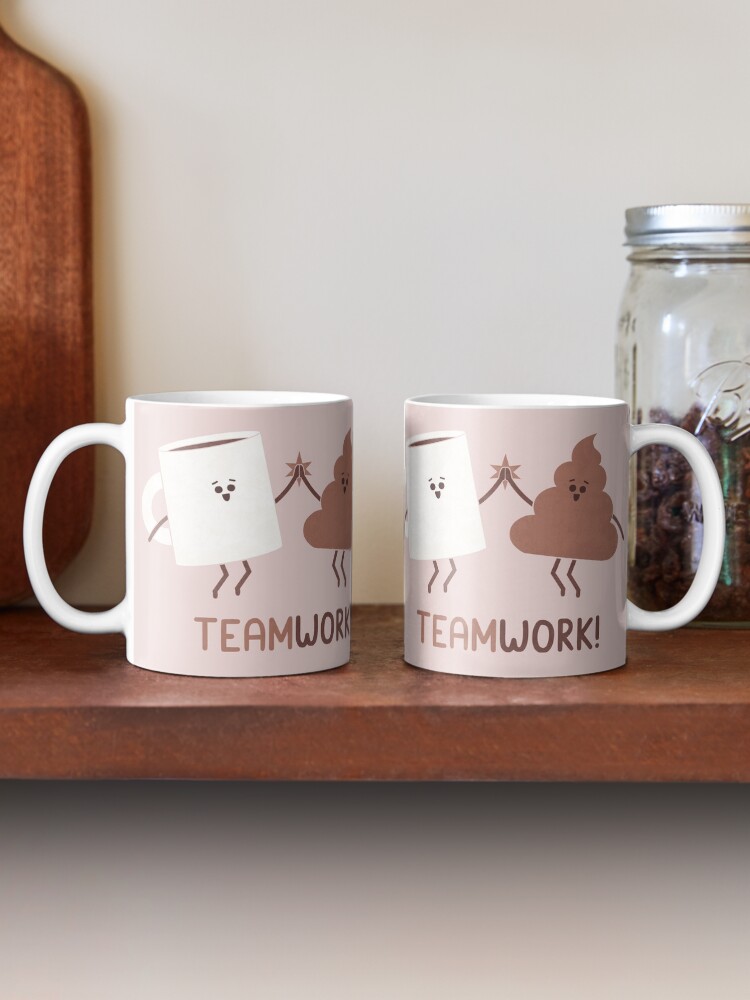 "Teamwork" Coffee Mug for Sale by theodorezirinis | Redbubble