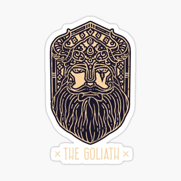 "The Goliath" Sticker for Sale by renju1902 | Redbubble