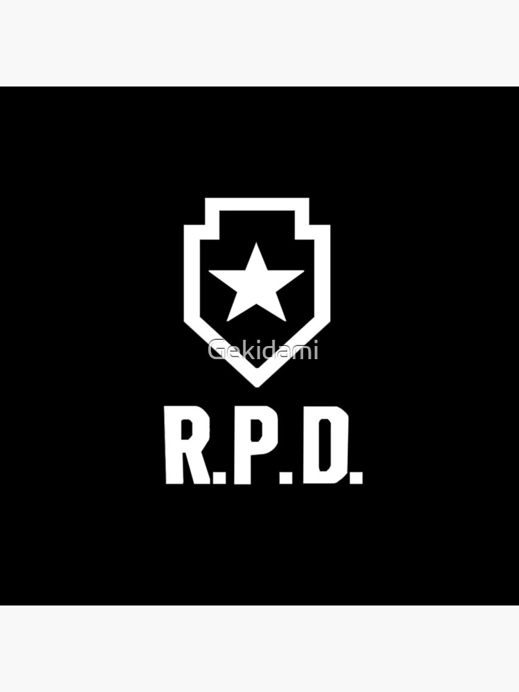 "Resident Evil 2: REmake RPD Logo" Pin by Gekidami | Redbubble