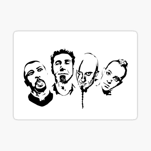 System Of A Down Stickers | Redbubble