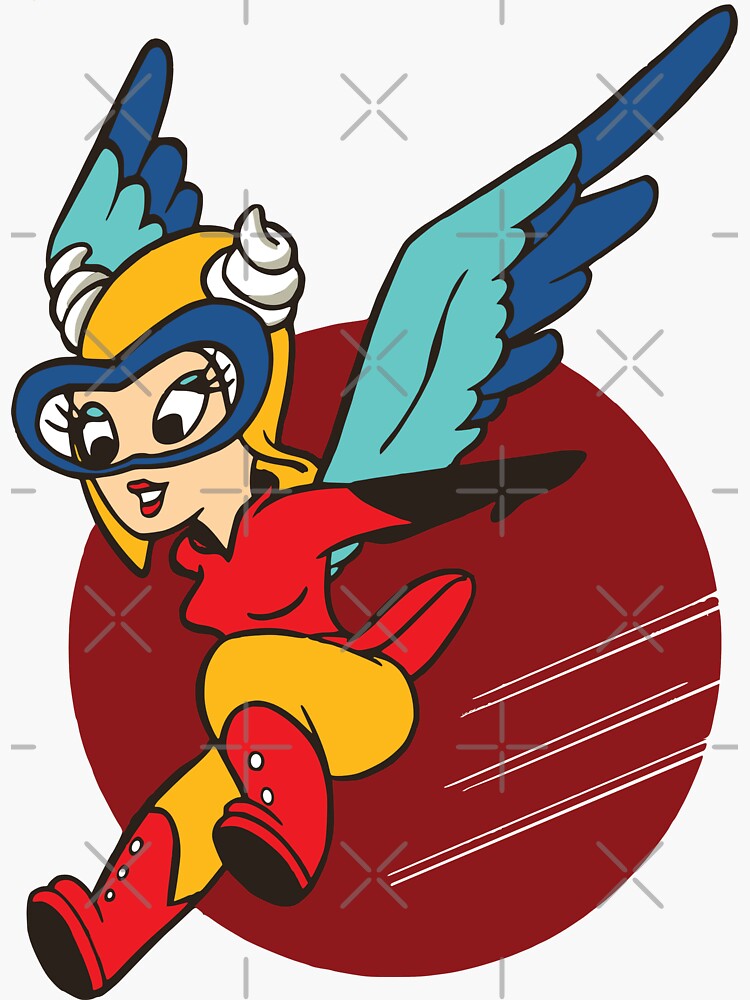 "Fifinella WASP Women Airforce Service Pilots Patch" Sticker for Sale ...