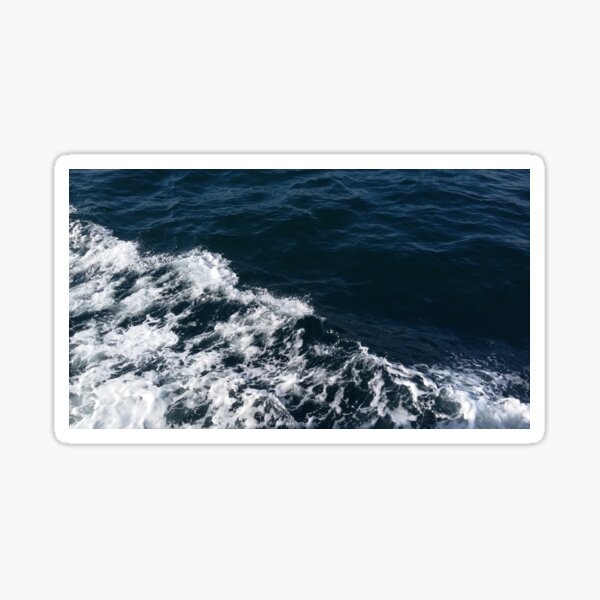 "Bubbles on the Sea" Sticker for Sale by yougotpainted | Redbubble