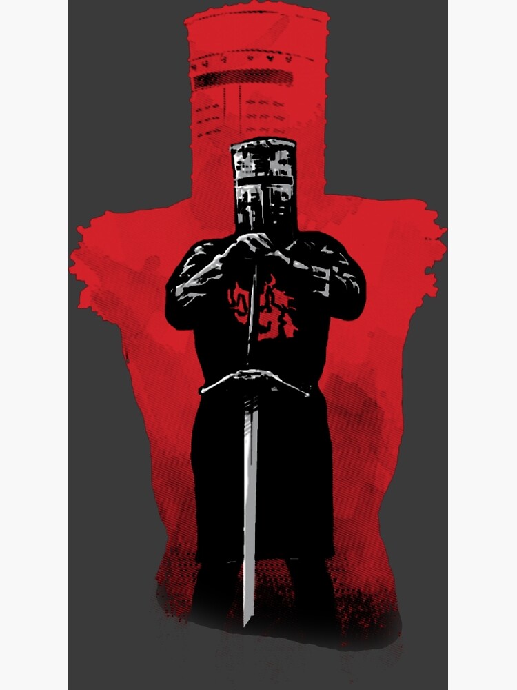 "Invincible knight" Art Print for Sale by DrTigrou | Redbubble