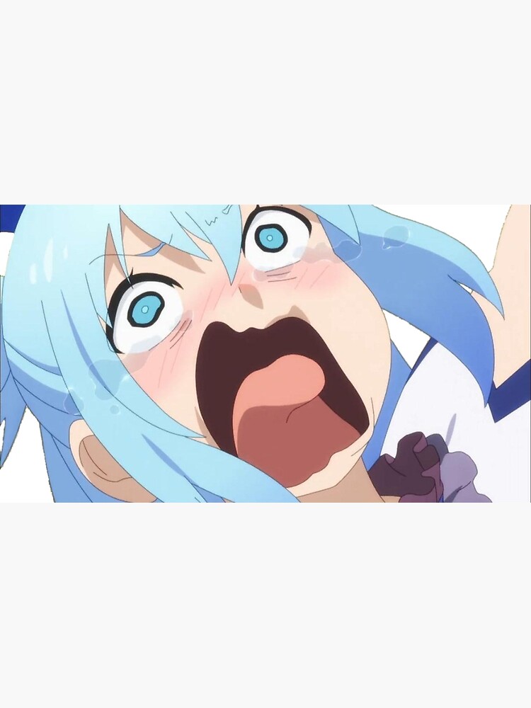 "Aqua Scream Design " Poster by sad-square | Redbubble