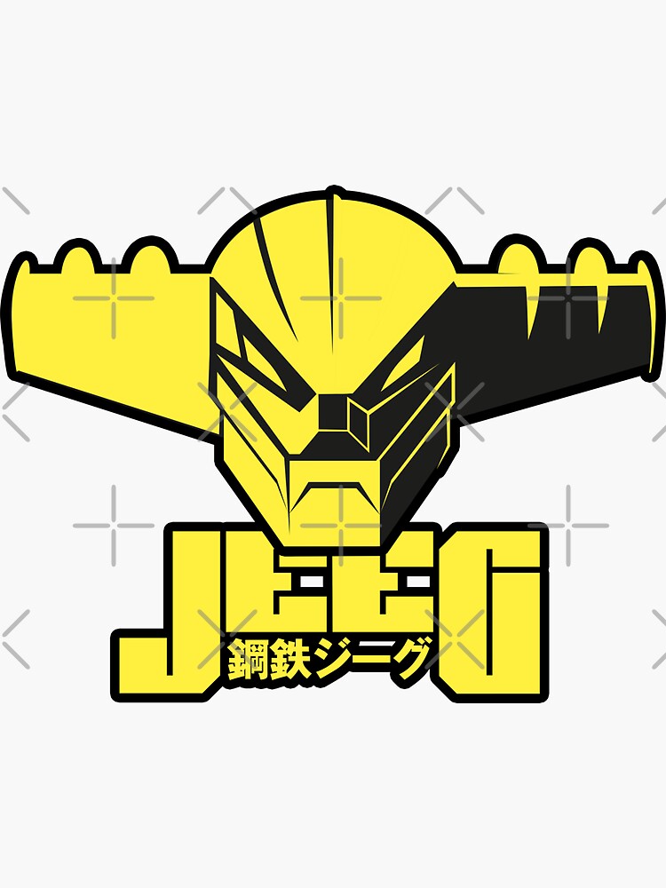 "Jeeg Light" Sticker for Sale by yexart | Redbubble