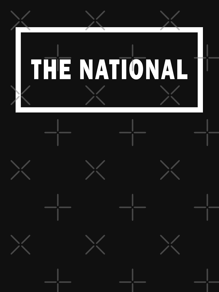"The National" T-shirt for Sale by TheN | Redbubble | the national t ...