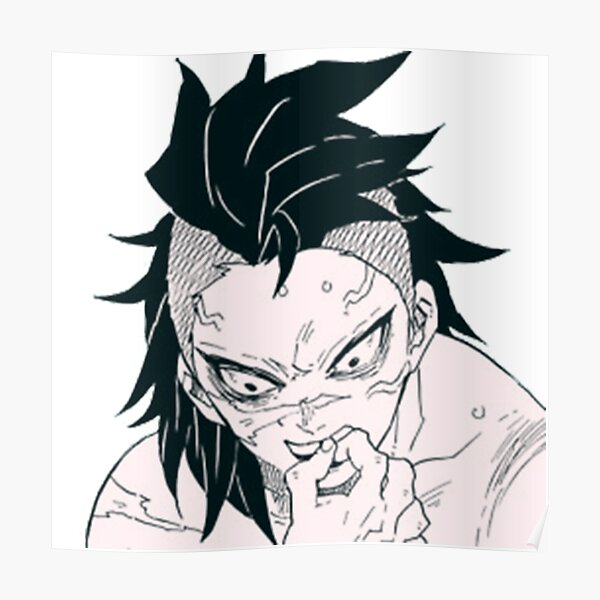 "Genya Shinazugawa Simple Design" Poster by sad-square | Redbubble