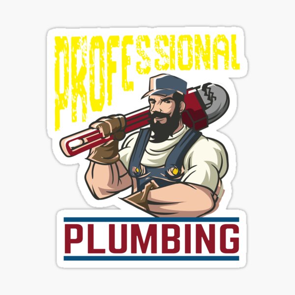 "Professional Plumbing" Sticker for Sale by conroy0330 | Redbubble