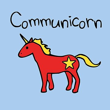 "Communicorn (Communist Unicorn)" Coffee Mug for Sale by jezkemp ...