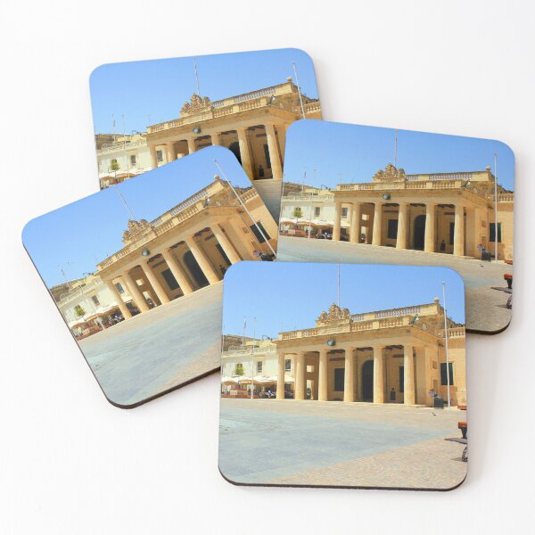 "St George’s Square, Valletta, Malta" Coasters (Set of 4) for Sale by ...
