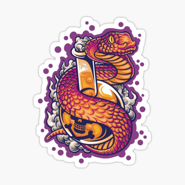 "The Snake And Venom" Sticker for Sale by Vector Scout | Redbubble