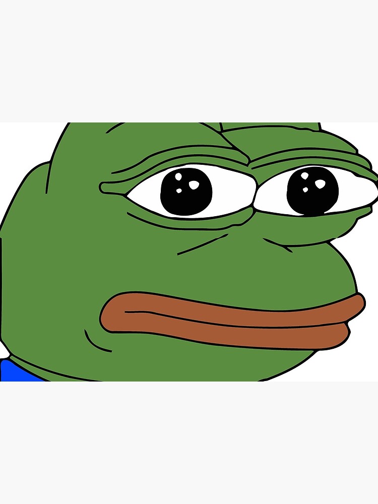 "PEPE THE FROG OFFICIEL MASQUE MEME" Mask by Mileau | Redbubble