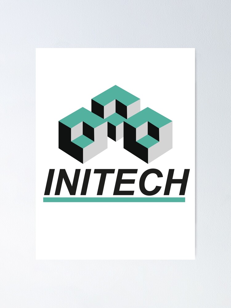 "Initech" Poster by McPod | Redbubble