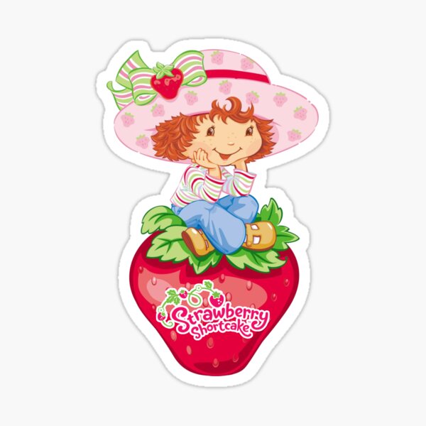 Strawberry Shortcake Stickers | Redbubble