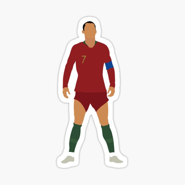 "Cristiano Ronaldo. Portugal, Football." Sticker by BootandBall | Redbubble