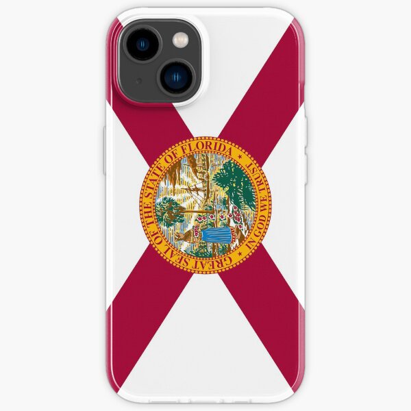 "Florida State Flag Phone Case - V" iPhone Case for Sale by mpodger | Redbubble
