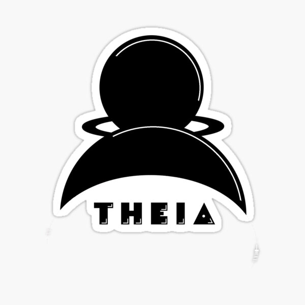 "Theia Logo" Sticker for Sale by TheiaApparel | Redbubble