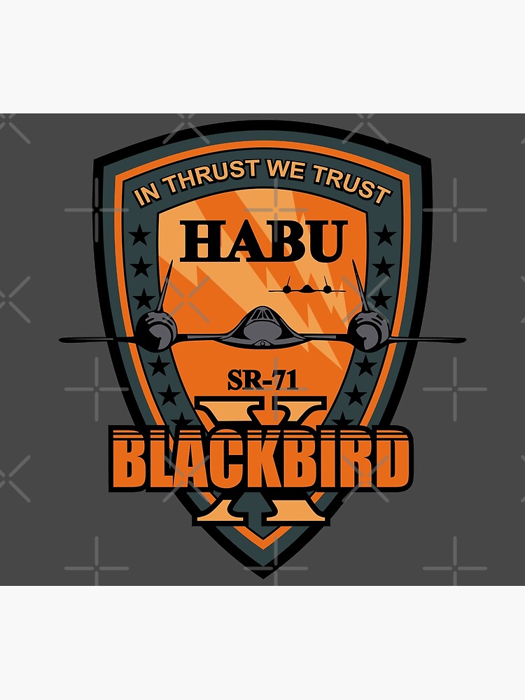 "SR-71 Blackbird Habu" Poster for Sale by StrongVlad | Redbubble