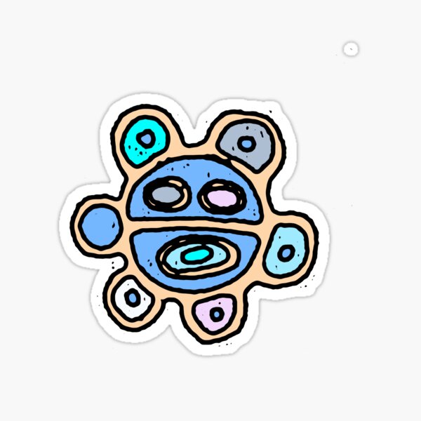 "Baby Taino Indigenous Sun Symbol Mandala color" Sticker for Sale by ...