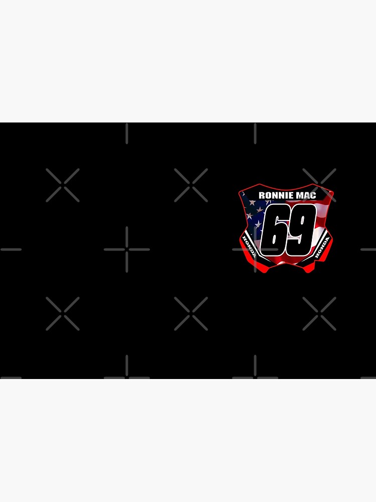 "Ronnie Mac 69 Number Plate American 2 Stroke Motocross and Supercross ...