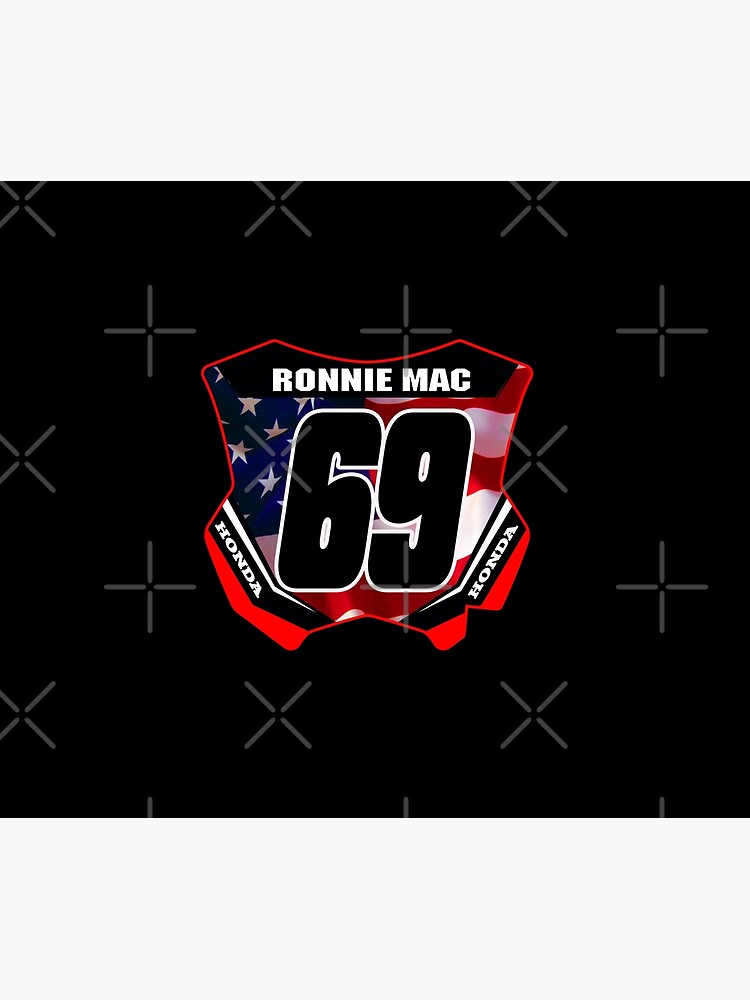 "Ronnie Mac 69 Number Plate American 2 Stroke Motocross and Supercross ...