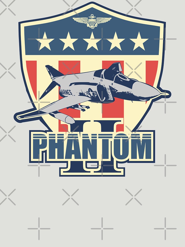 "F-4 Phantom II" T-shirt for Sale by StrongVlad | Redbubble | air force ...